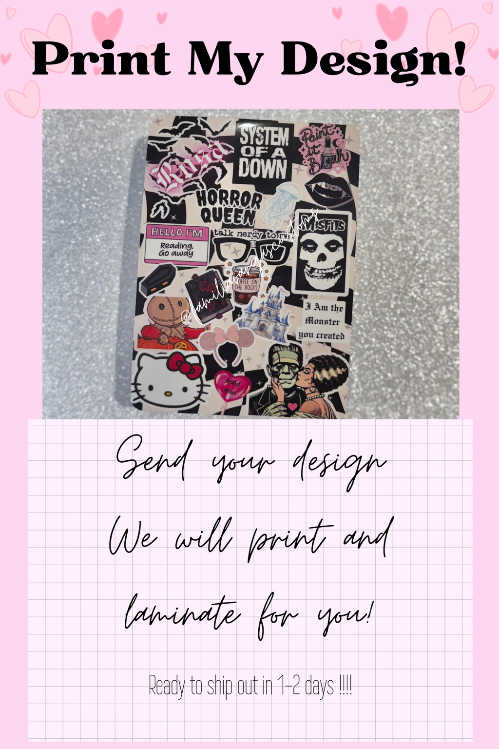 Custom laminated device inserts – Familia Vargas Custom Creations